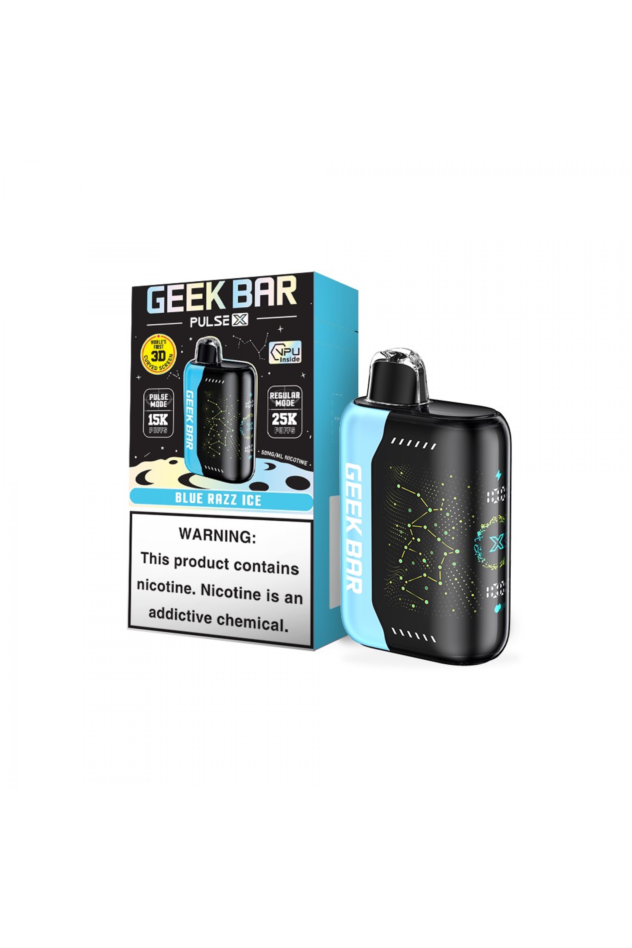 GeekBar Blue Razz Ice - Pulse X 25000