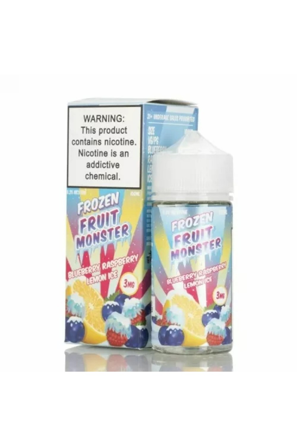Jam Monster - Frozen Fruit Monster Blueberry Raspberry Lemon Ice 100ML ...