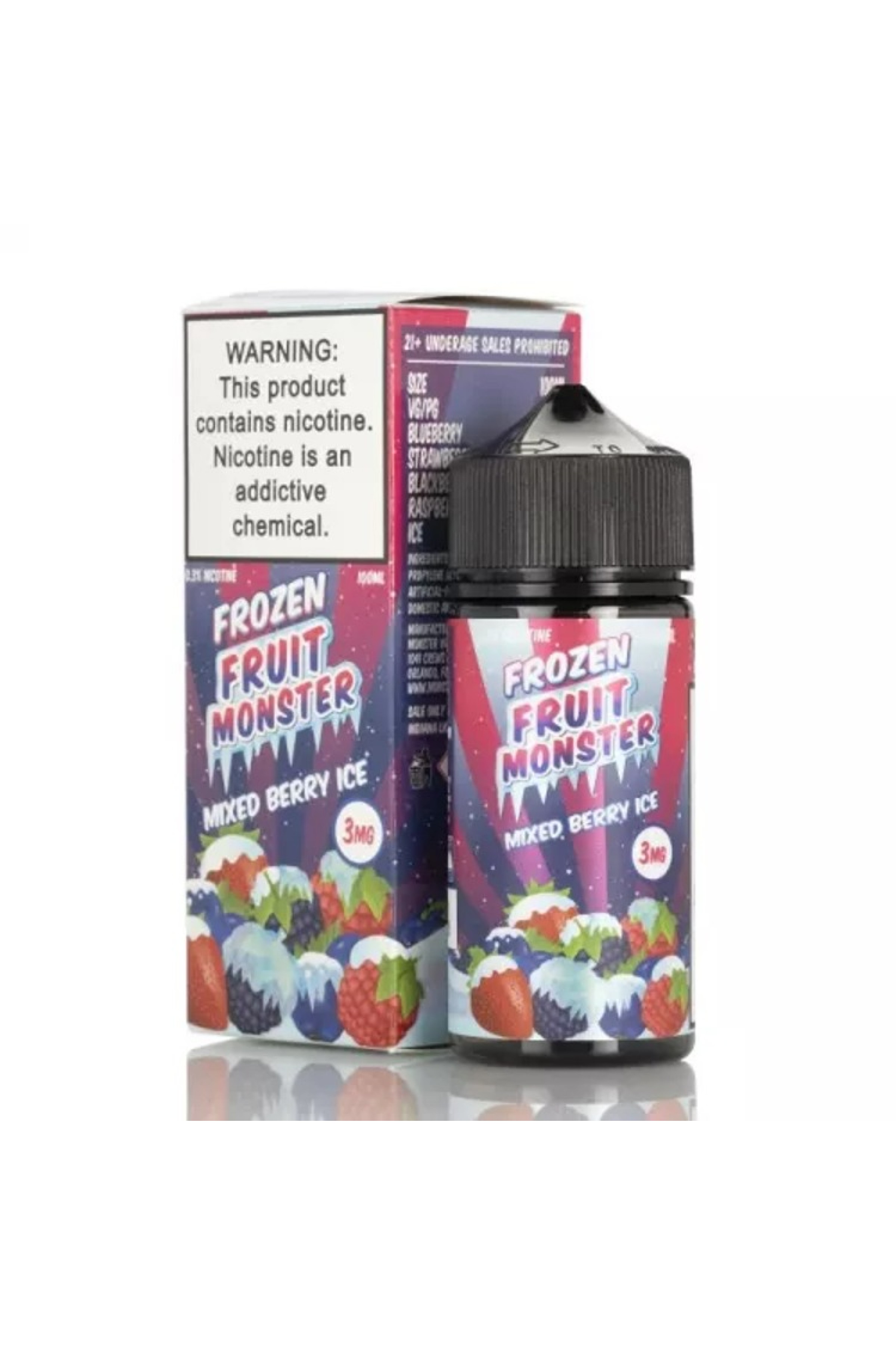 Jam Monster - Frozen Fruit Monster Mixed Berry Ice 100ML (Çilek ...