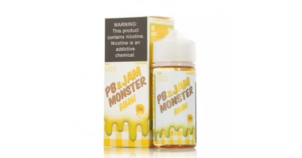 Jam Monster - &PB Banana 100ML (Muz, Fıstık Ezmesi, Reçel, Kızarmış ...